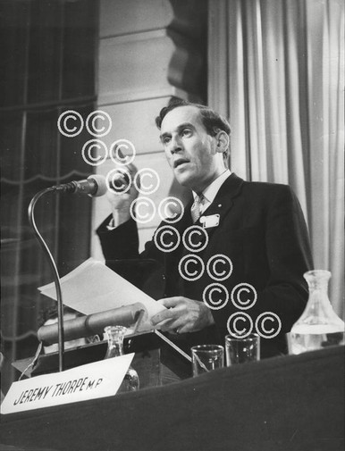 40085121-MP Jeremy Thorpe at Liberal party conference ...