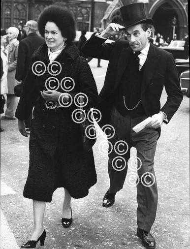 40109715-MP Jeremy Thorpe and wife Mrs Marion Thorpe (1926-2014) at ...