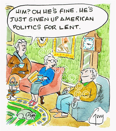 40127097-Guy Venables Cartoon for Metro 6 March 2025 "He's given up ...