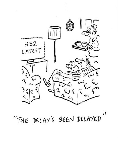 40365586-Pugh cartoon DM 19/06/25 Caption: ?The delay?s been delayed ...