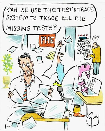 38970792-Guy Venables cartoon for Metro showing a group of harried ...