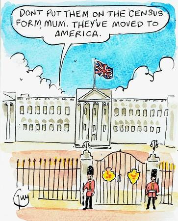 38970897-Guy Venables cartoon - Don t put them on the census form, Mum ...
