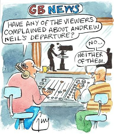 39182743-Guy Venables cartoon for Metro GBNews Andrew Neil s departure ...