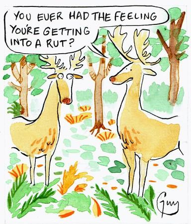 39557715-Guy Venables cartoon, Metro Newspaper Stag You ever had the ...