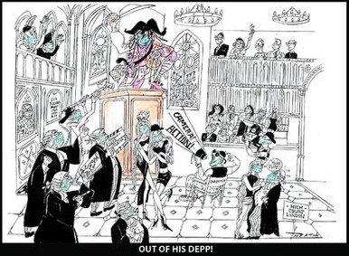 38681256-Heath Cartoon for 12th July 2020 Caption OUT OF HIS DEPP ...