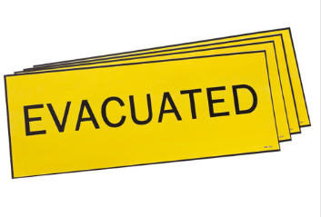 Evacuation Door Sign, EA - Scot-Med LLC.