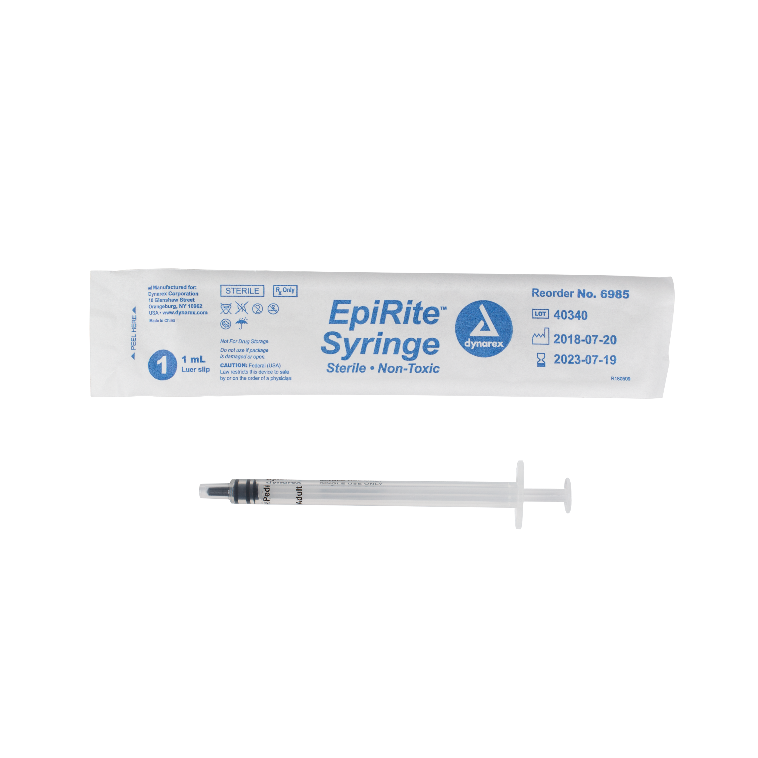EpiRite Syringe - 1cc, 10/100/CS - Scot-Med LLC.