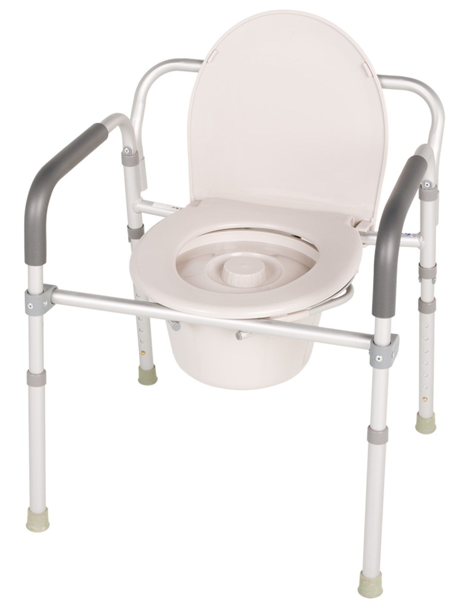 FOLDING ALUMINUM COMMODE LUMEX - Scot-Med LLC.
