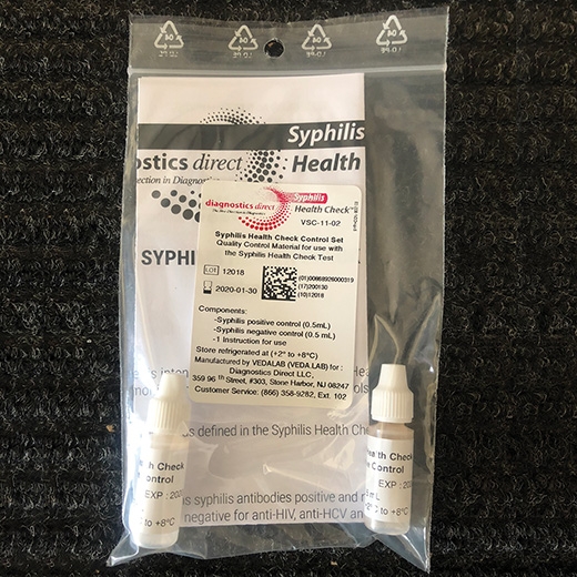 Control, Syphilis Health Check Control Set BG/1