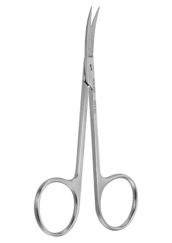 SCISSORS, IRIS, 4 INCH, CURVED, EA - Scot-Med LLC.