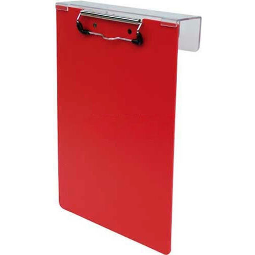 POLY OVERBED CLIPBOARD RED - Scot-Med LLC.