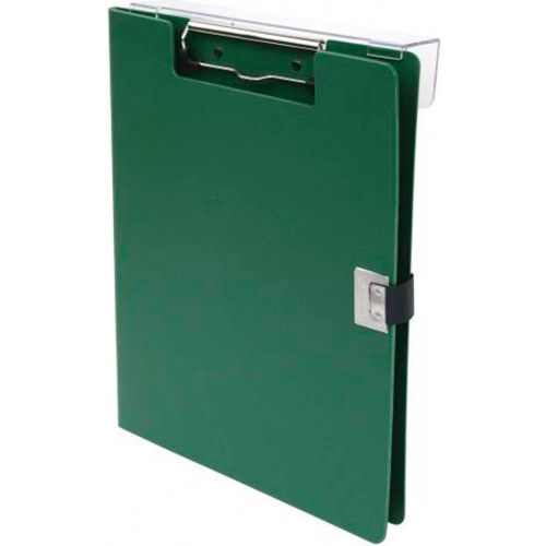 POLY OVERBED COVERED CLIPBOARD-FOREST GREEN - Scot-Med LLC.
