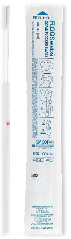 **NEW PRODUCT CALL FOR PRICING**Single Minitip Size Nylon® Flocked Swab ...