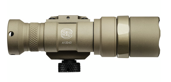 SureFire M300C Scout Light Weapon Light 3v w M75 Mount Tan - Scot-Med LLC.
