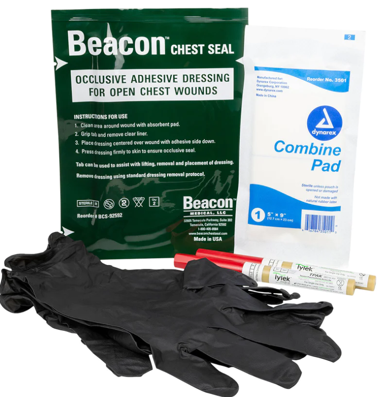 BASIC CHEST WOUND KIT - Scot-Med LLC.