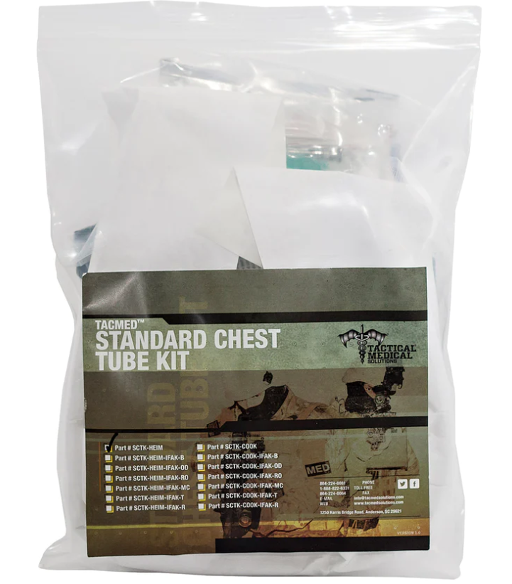 Standard Chest Tube Kit (IN BAG)-COOK - Scot-Med LLC.