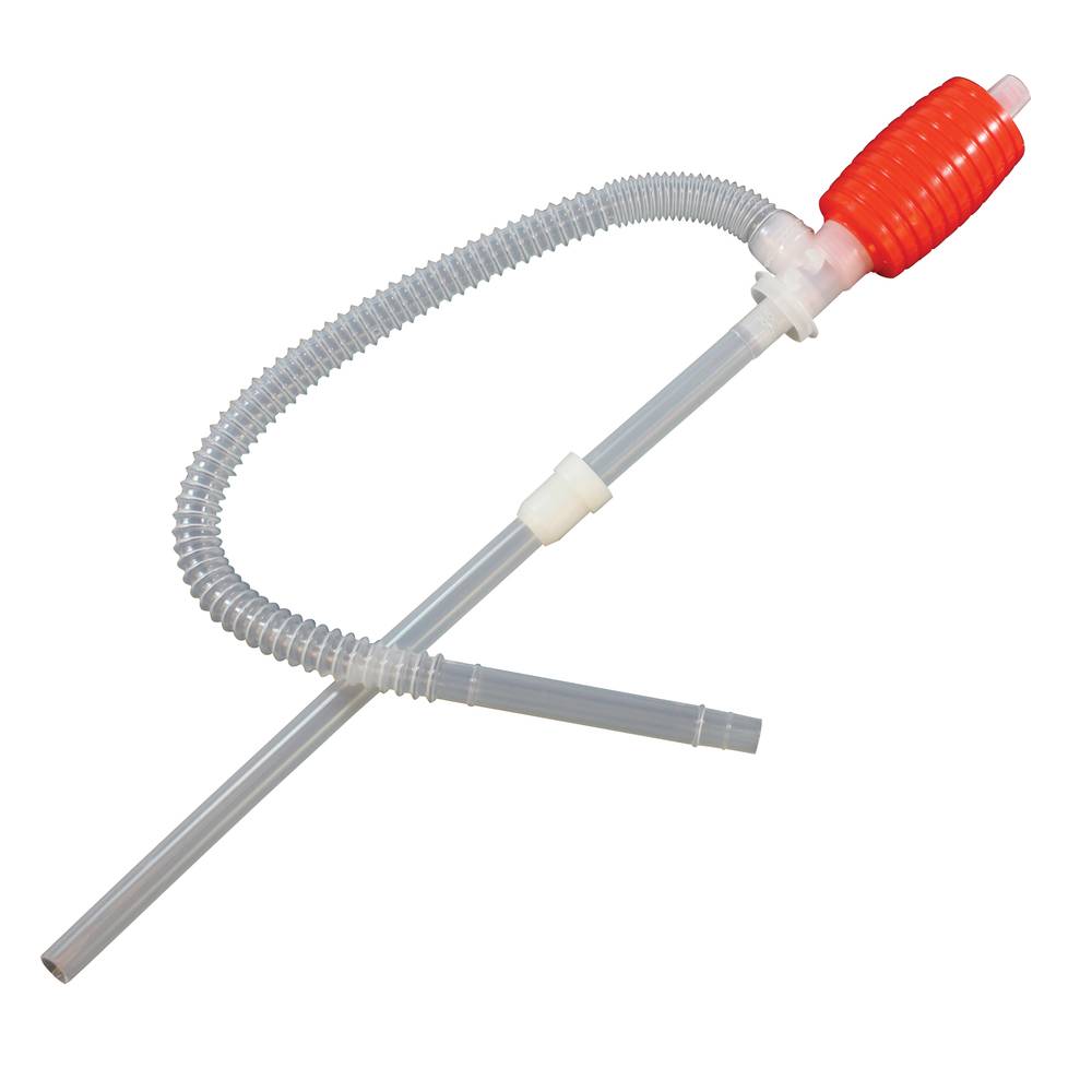 Mini Siphon Pump Red/White, 24 per Case - Scot-Med LLC.