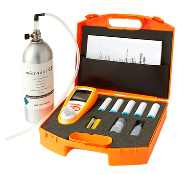 microdot Calibration Kit Valve, Tube, 12 Litre CO Can, SET - Scot-Med LLC.