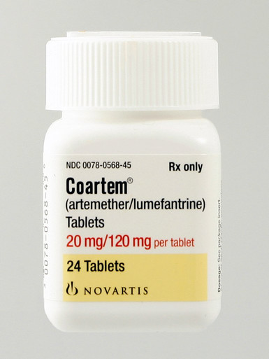 Coartem Artemether / Lumefantrine 20 mg - 120 mg Tablet, BT/24