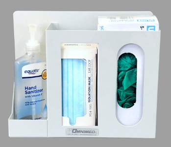 INFECTION PREVENTION STATION - LIGHT GREY STEEL - Scot-Med LLC.