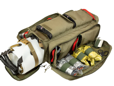 Warm Zone Ark Kit with Rescue Task Force Litter - Black - Scot-Med LLC.