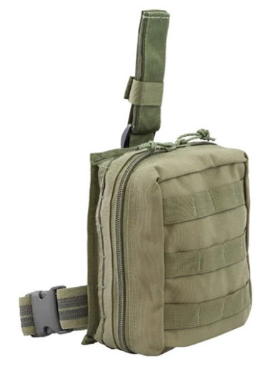 DROP LEG POUCH- OD GREEN - Scot-Med LLC.
