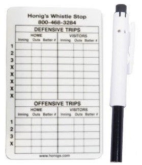 Umpire Card Wallets and Pencil | Umpire Accessories | Umpire Equipment