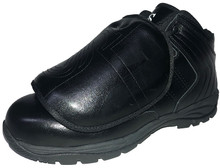 Smitty All-Black Mid-Cut Umpire Plate Shoes | Umpire Apparel