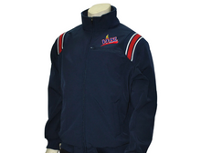 Virginia VHSL Navy Thermal Umpire Jacket with Red and White Trim