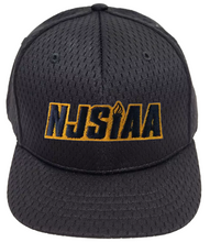 New Jersey NJSIAA Black Fitted 8-stitch ProMesh Umpire Base Cap
