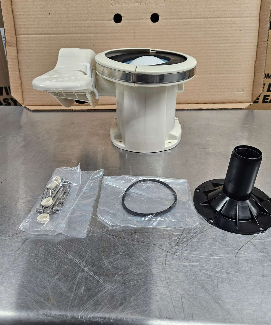 Dometic Toilet Base Model 146 - bone