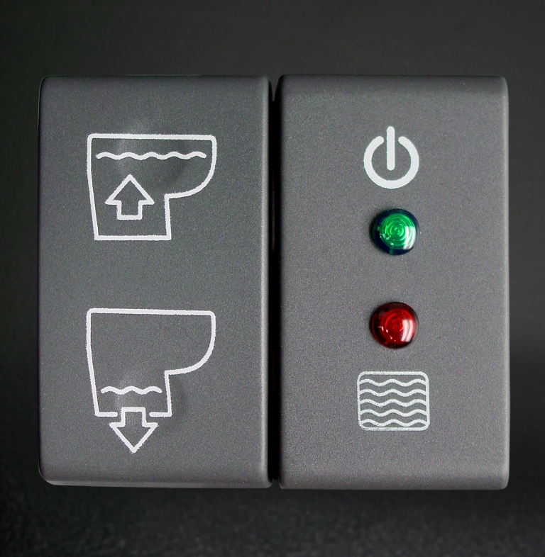 Dometic MasterFlush Toilet Model 8640 12V - white (Standard Height)