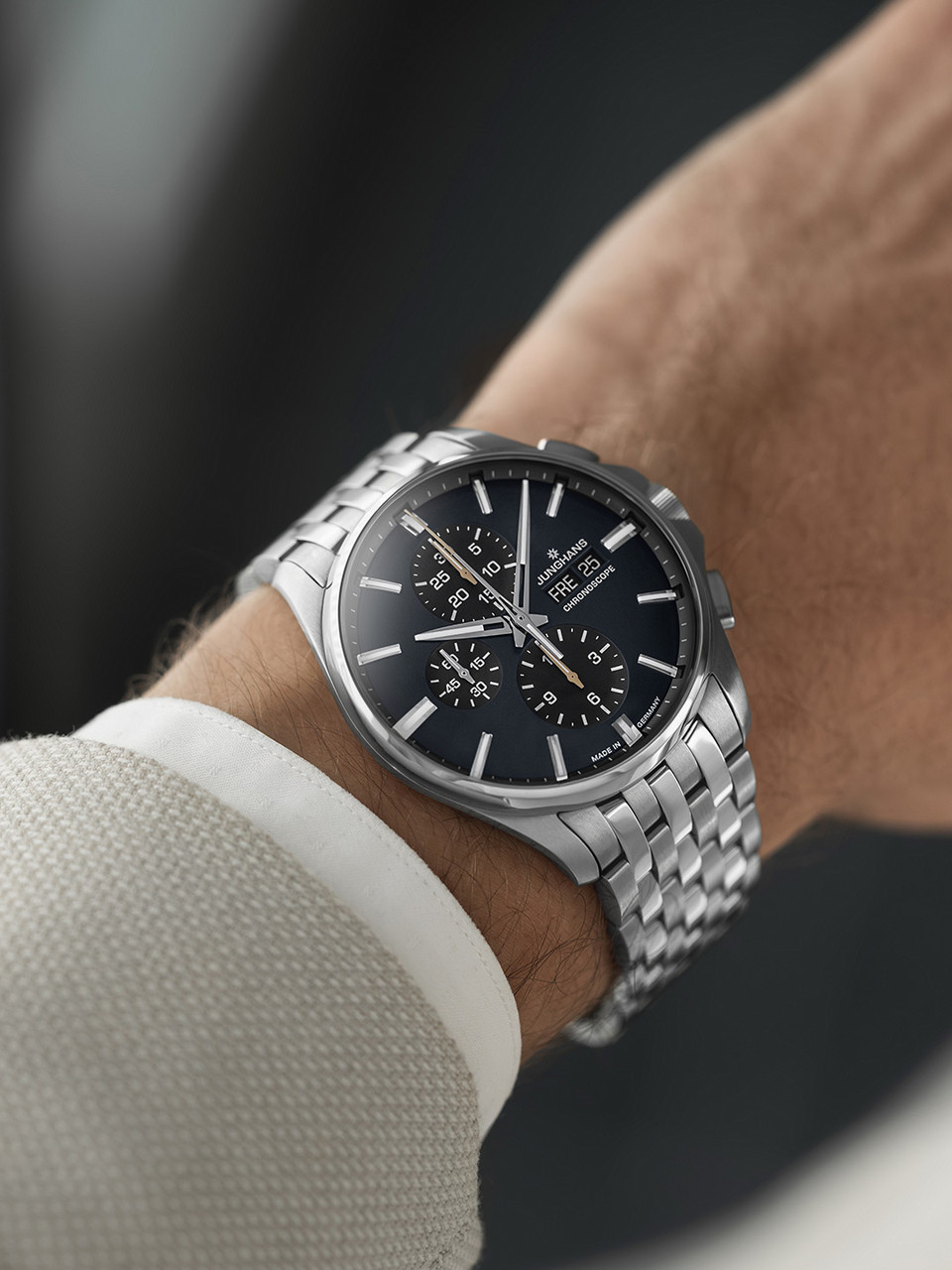 Junghans Meister S Chronoscope 27/4228.45 | Stylish Chronograph with ...