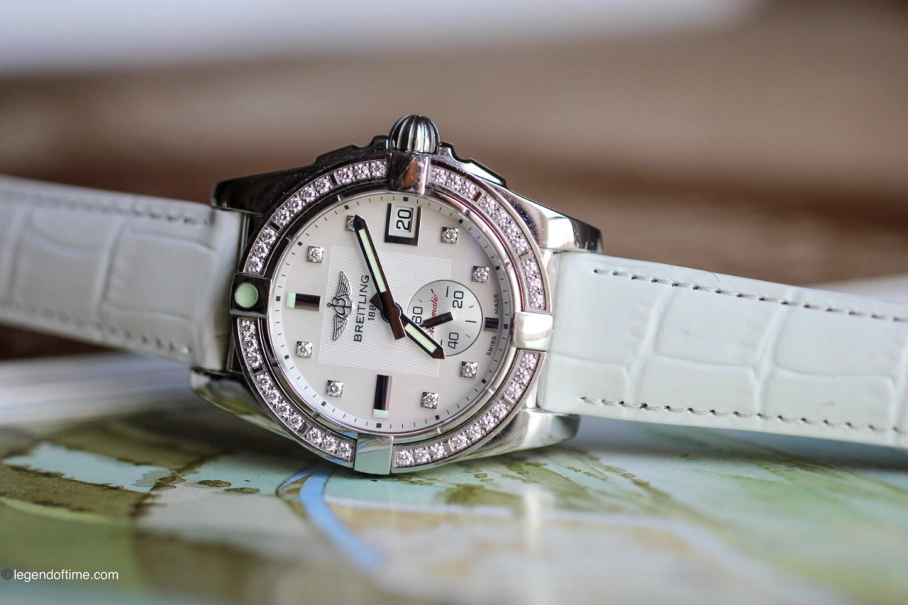 breitling diamond dial
