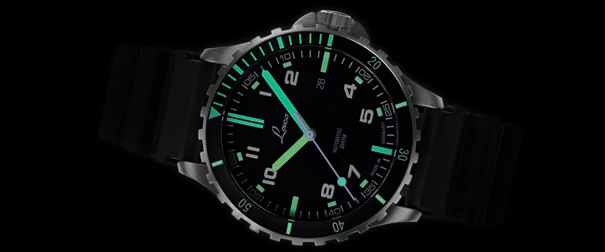 Laco 1925 Watch SPORT ATLANTIK 42 MM Automatic German Diver ref 862108