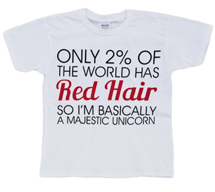 Ginger Snap T-Shirt - Just for Redheads Beauty Products
