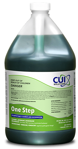 One Step Disinfectant Regular 4-1gal/cs