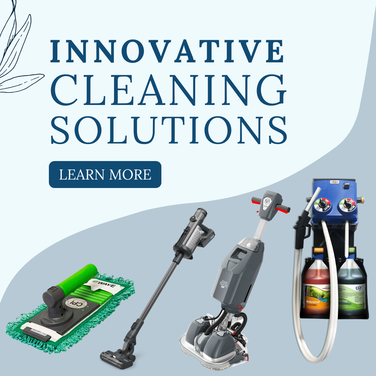 Innovation in Cleaning Equipment! - Unisan Direct