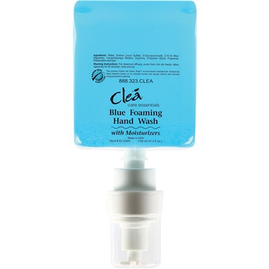 CLEA Green Seal Certified Foaming Blue Hand Soap 1100ml 4/case - Unisan ...
