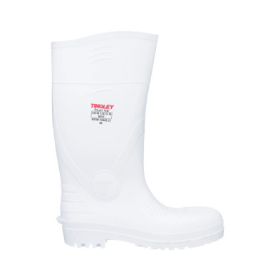 Pilot G2 White PVC Safety Toe Boot, General Purpose, 15", pair - Unisan ...