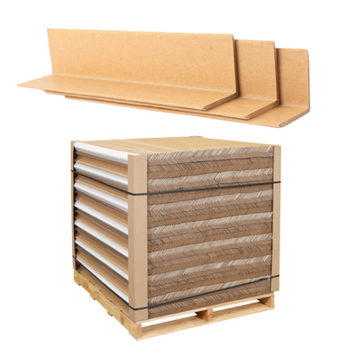 Tuff Angle Heavy Duty Edge Protector, 3"x3"x40", .250 Thickness, 750/skid