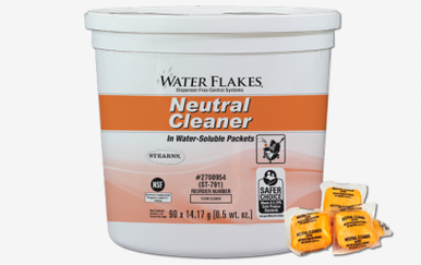 Waterflakes Neutral Cleaner, 0.5, 400/Cs - Unisan Direct
