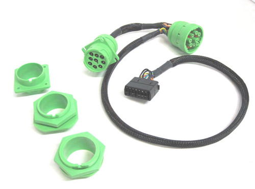Freightliner/Western Star/Kenworth Green 9 Pin Deutsch Type 2 J1939 to ...