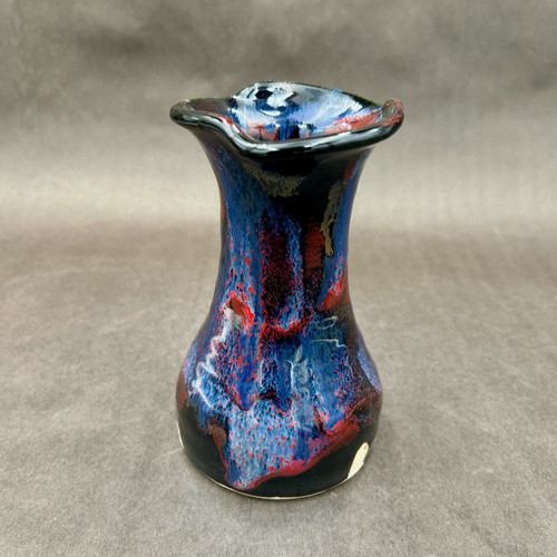Cosmic Vase, Roughly 6" tall by 4" wide at the base (SK0215) - Cherrico ...