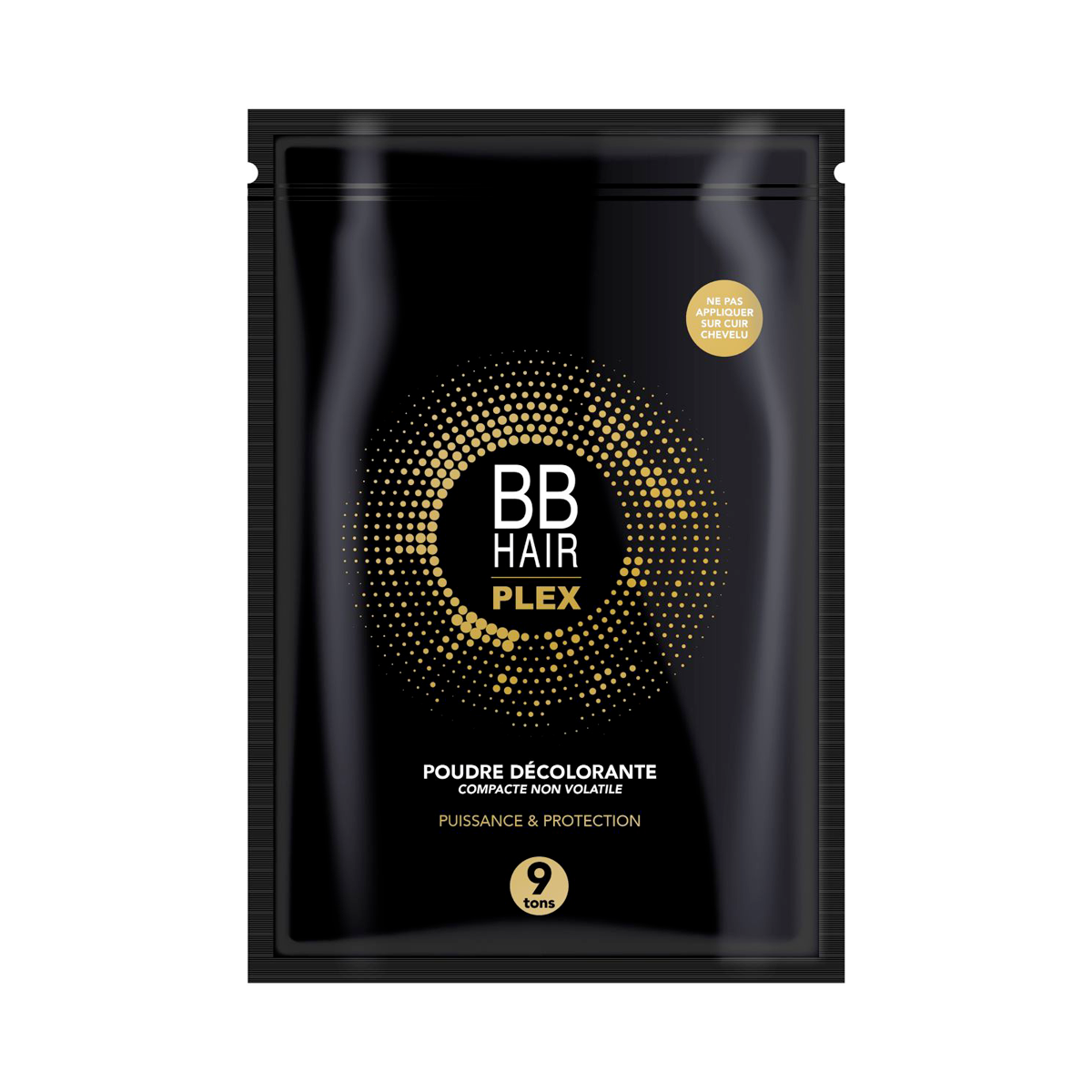 Poudre Décolorante BBHair Plex 9 tons Generik - Sachet de 30gr