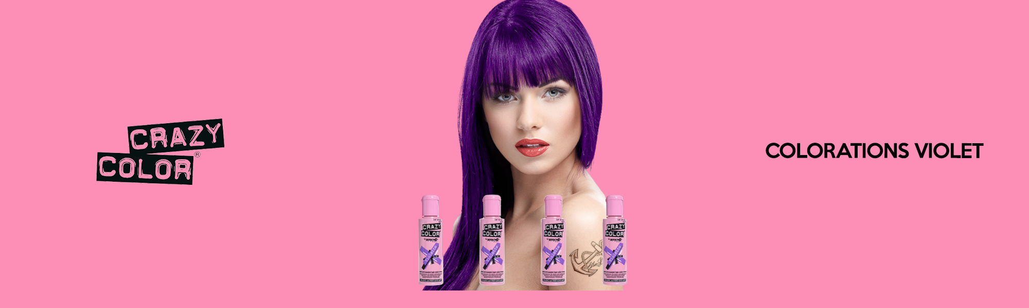 Coloration Violette Crazy Color