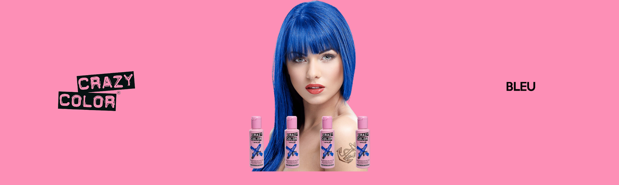 Colorations Bleu Crazy Color