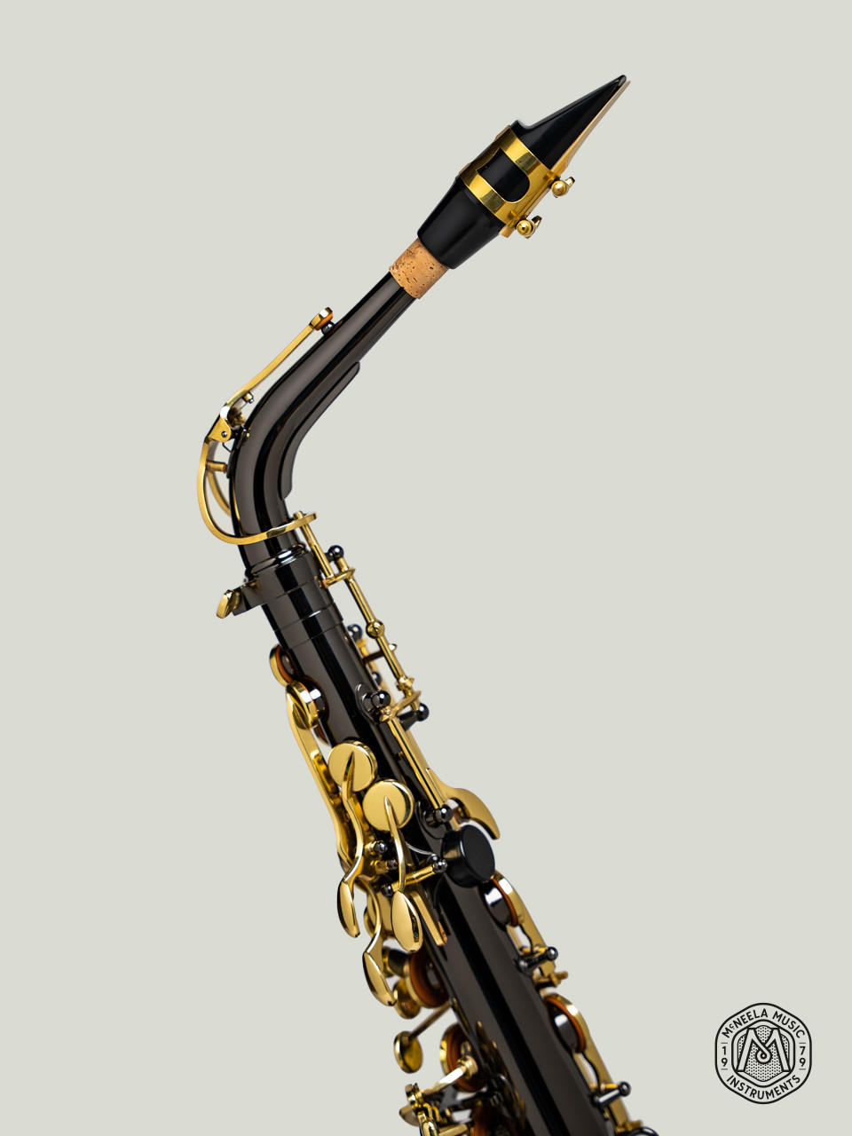 Beginner Alto Sax - Black Nickel Saxophones | McNeela Music