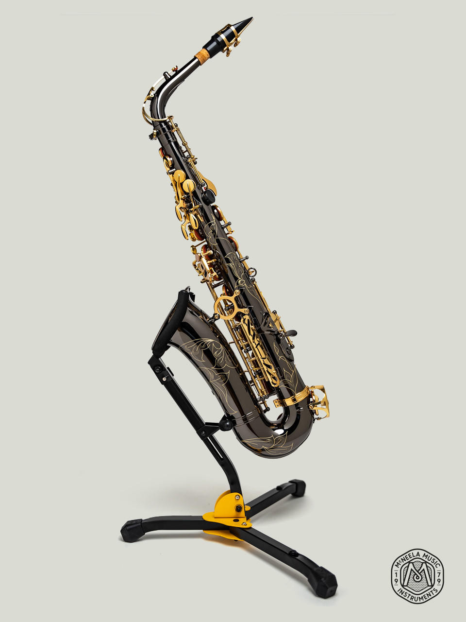 Premium Alto Sax - Black Nickel Saxophones | McNeela Music