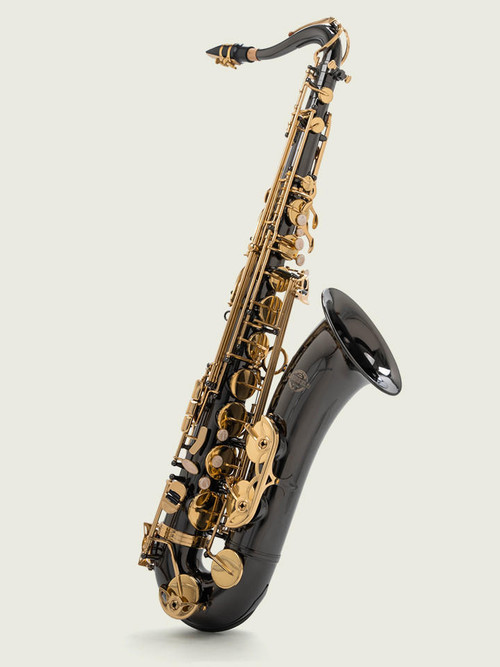 McNeela Beginner Tenor Saxophone Set in Black Nickel